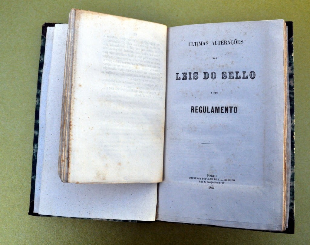 Tabelião - ULTIMAS ALTERAÇÕES nas LEIS DO SELO e seu REGULAMENTO, 1867